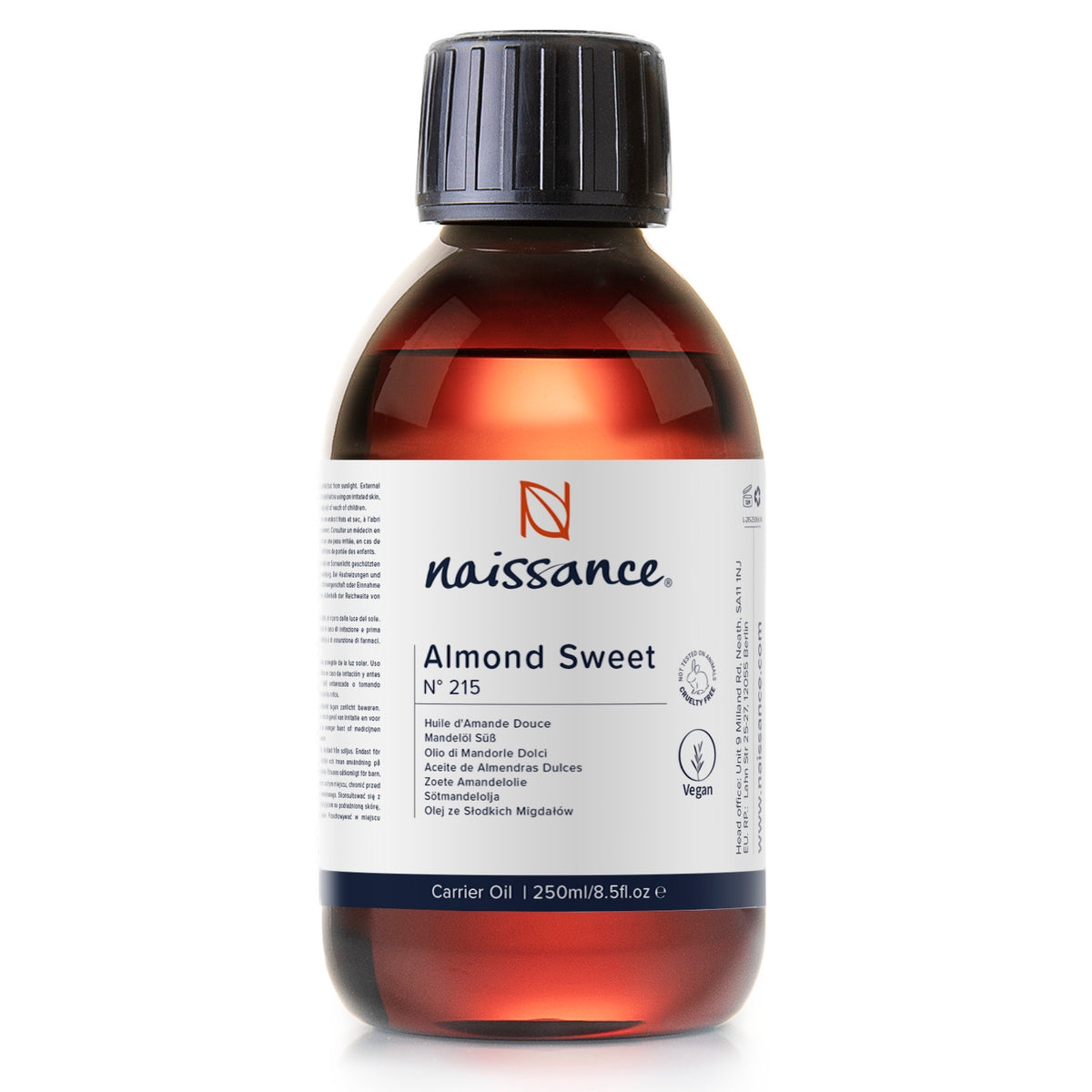 Sweet Almond Carrier Oil | Naissance – Naissance UK