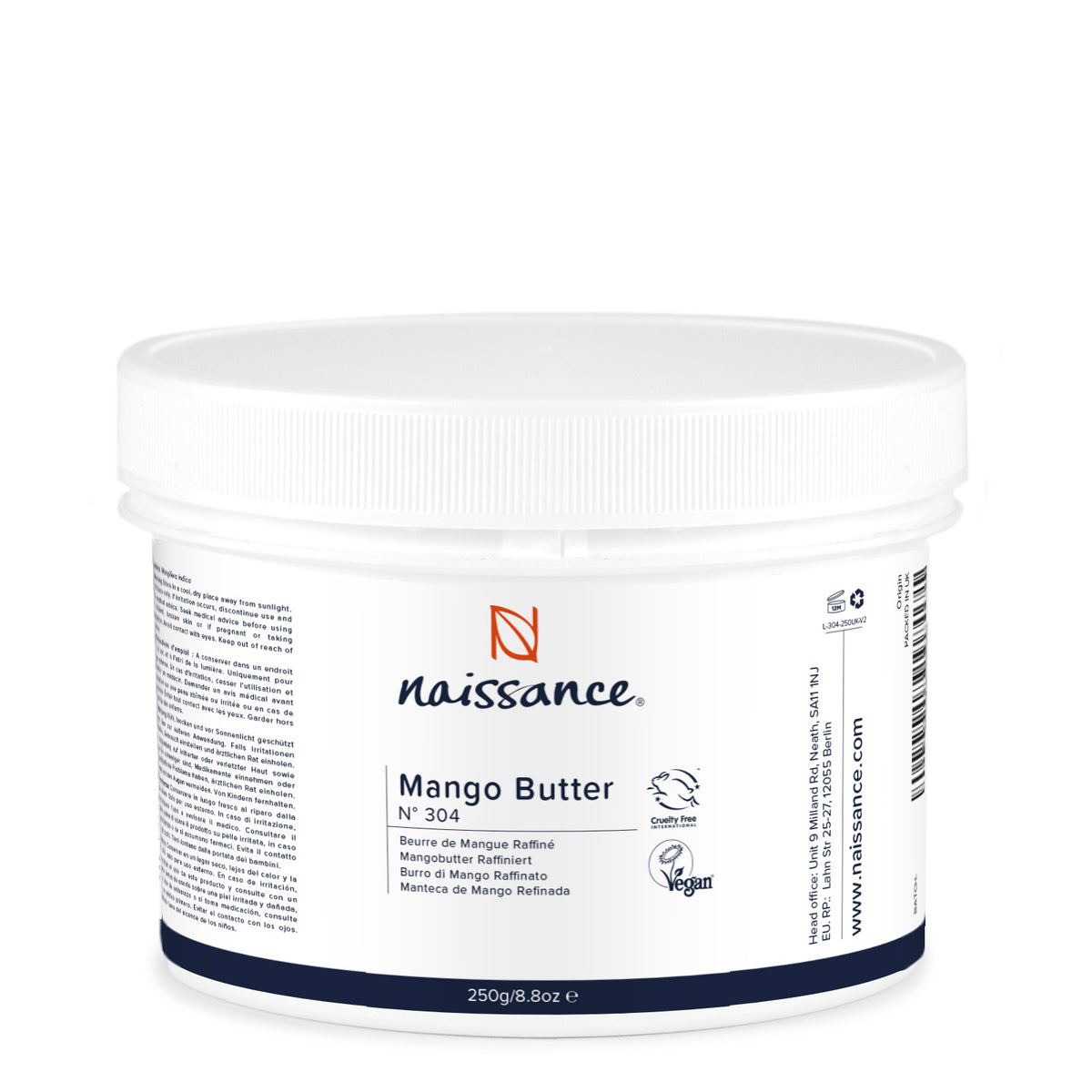 Refined Mango Butter | Naissance – Naissance UK