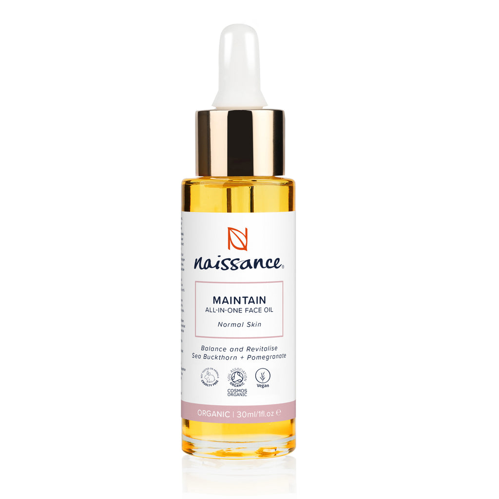 Maintain - All-in-One Face Oil for Normal Skin – Naissance UK