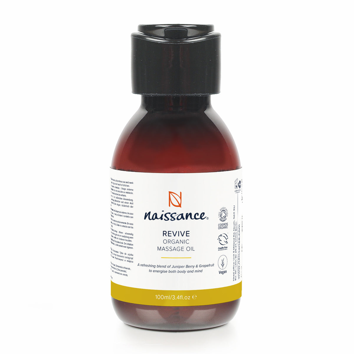 Buy Revive Organic Massage Oil | Naissance – Naissance UK